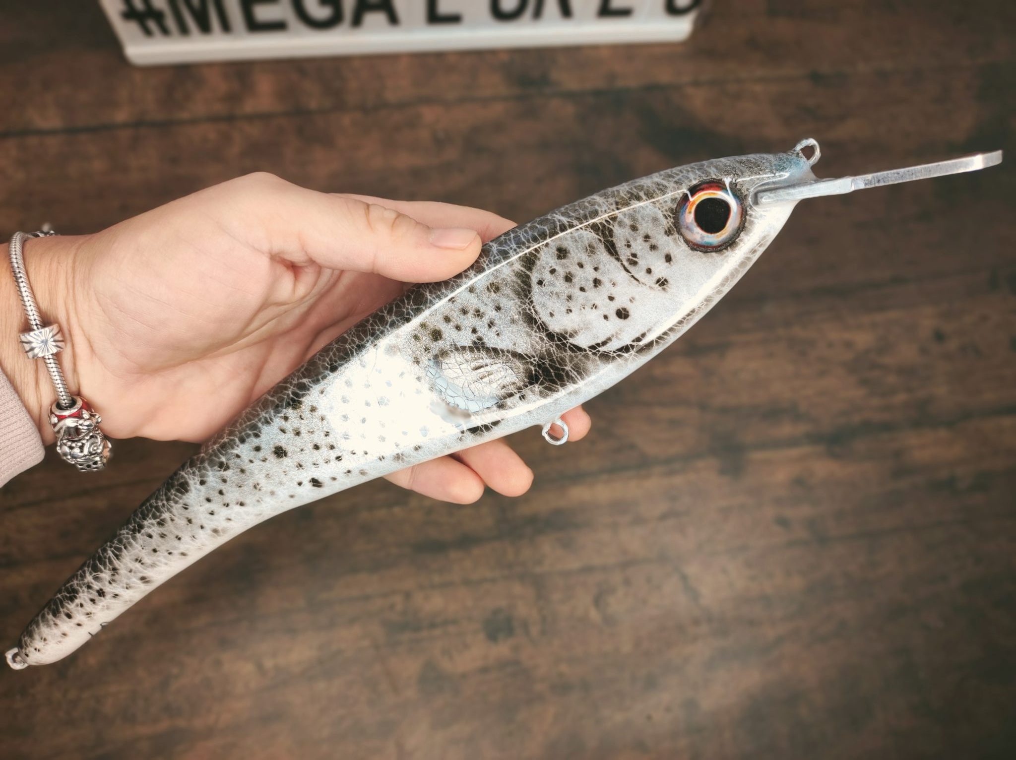 Electra 11" Pink - Handmade Custom Lures for Fishing