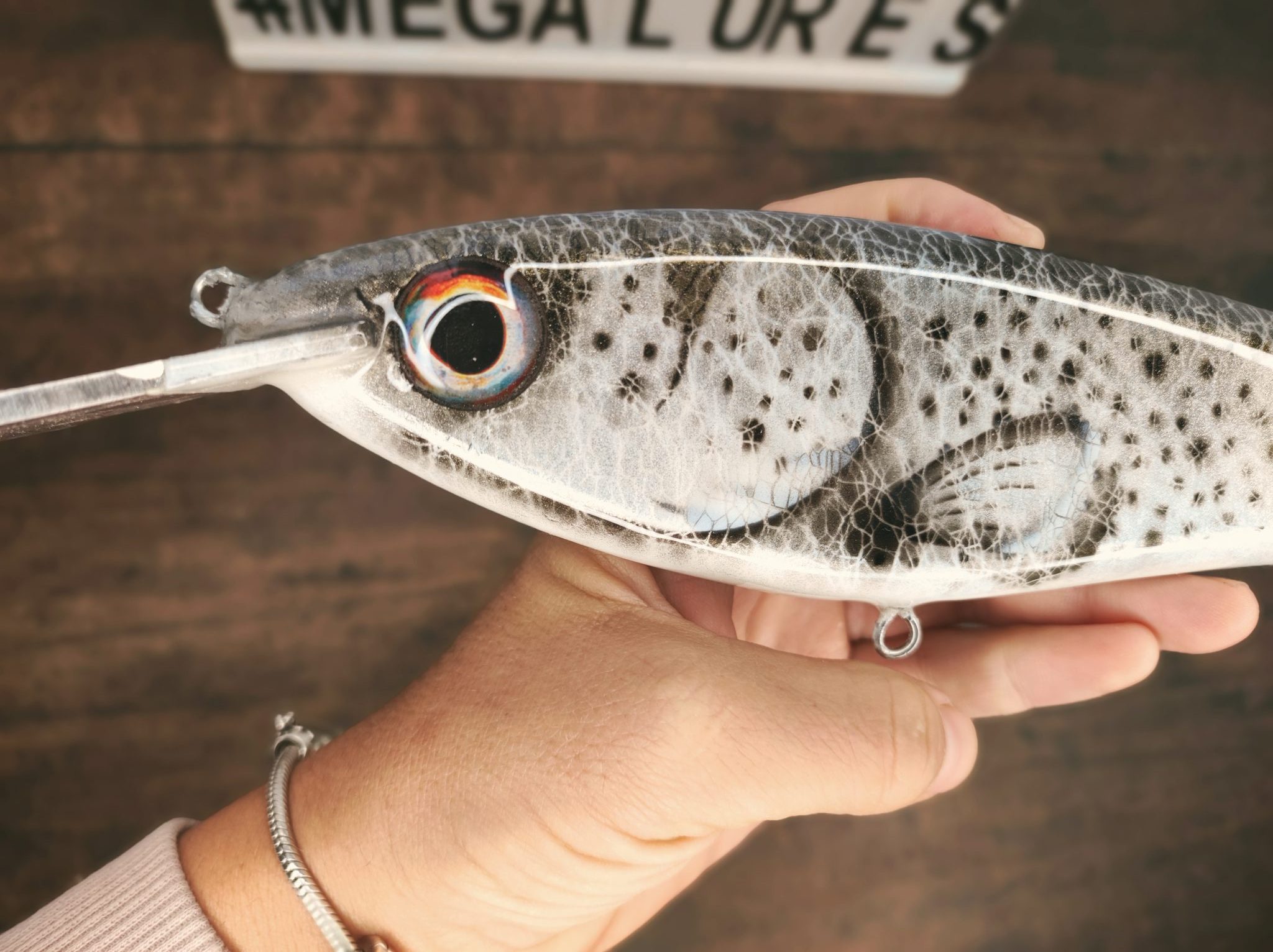 Electra 11" Pink - Handmade Custom Lures for Fishing