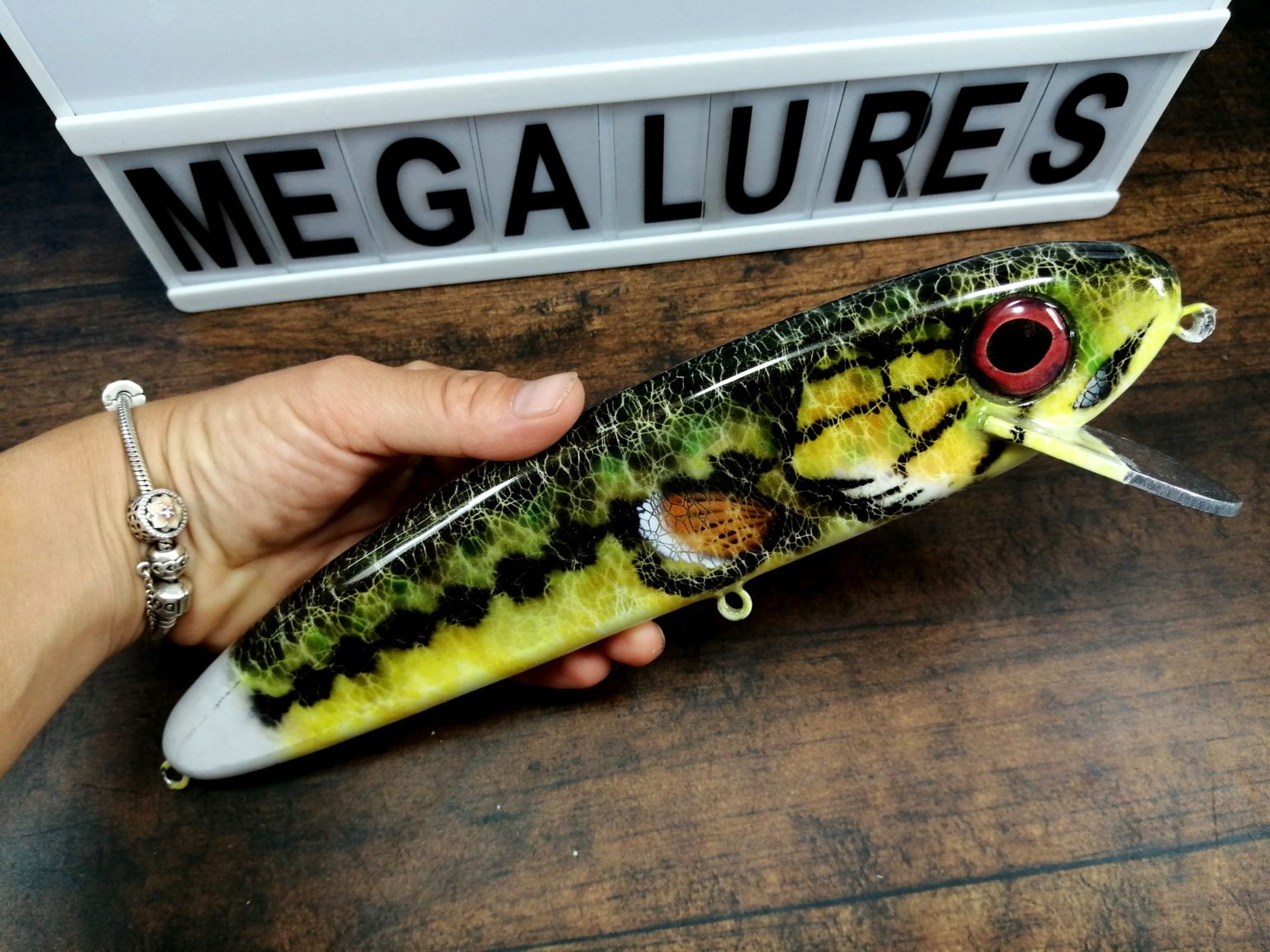 Shop Musky Lures - Custom Wooden Baits