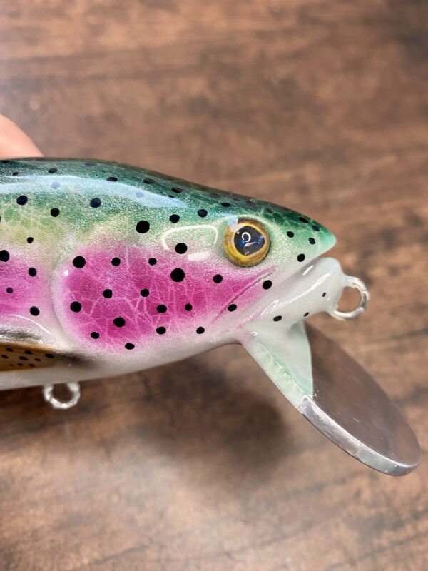 Mega Rainbow Trout - Handmade Custom baits for Freshwater Fishing